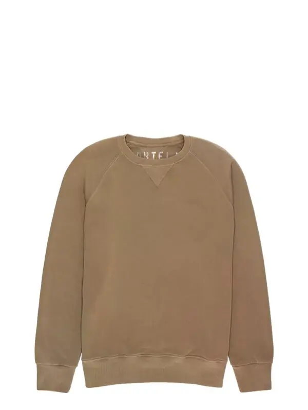 FORTELA Harvard Crew-neck Sweatshirt - Brown