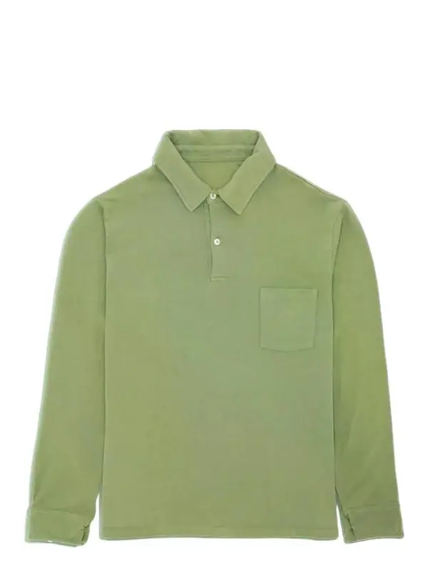 FORTELA Missouril Long-sleeve Polo Shirt - Green