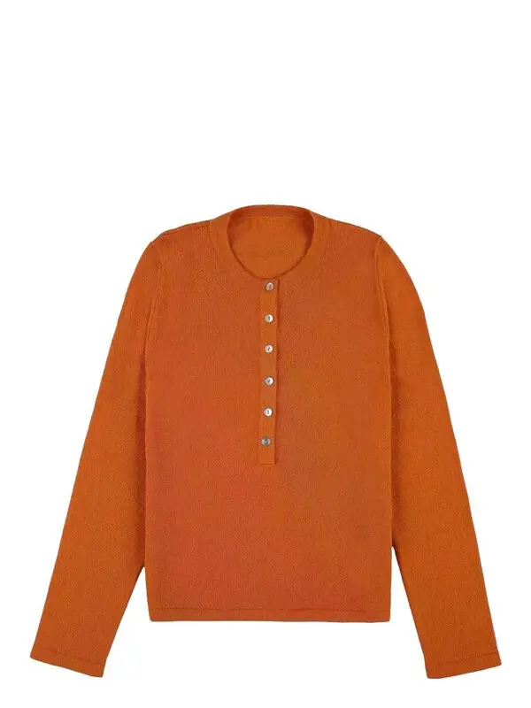 FORTELA Lou Cashmere Sweater - Orange