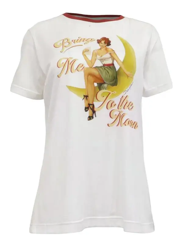 Dolce & Gabbana Graphic T-shirt - White