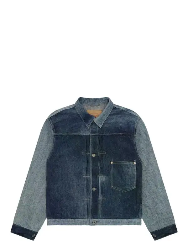 FORTELA Buddypatch Patchwork Denim Jacket - Blue