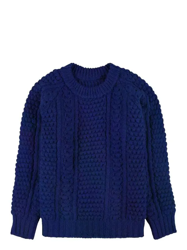 FORTELA Aston Cable-knit Sweater - Blue