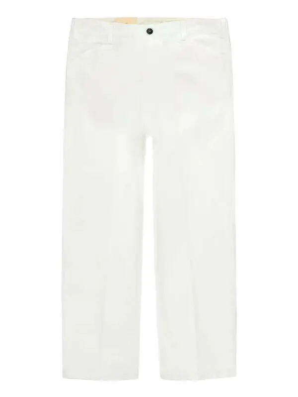 FORTELA Ben Work Chino Trousers - White