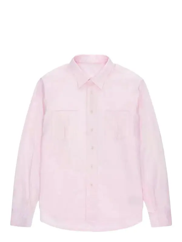 FORTELA Osumi Patch-pocket Shirt - Pink