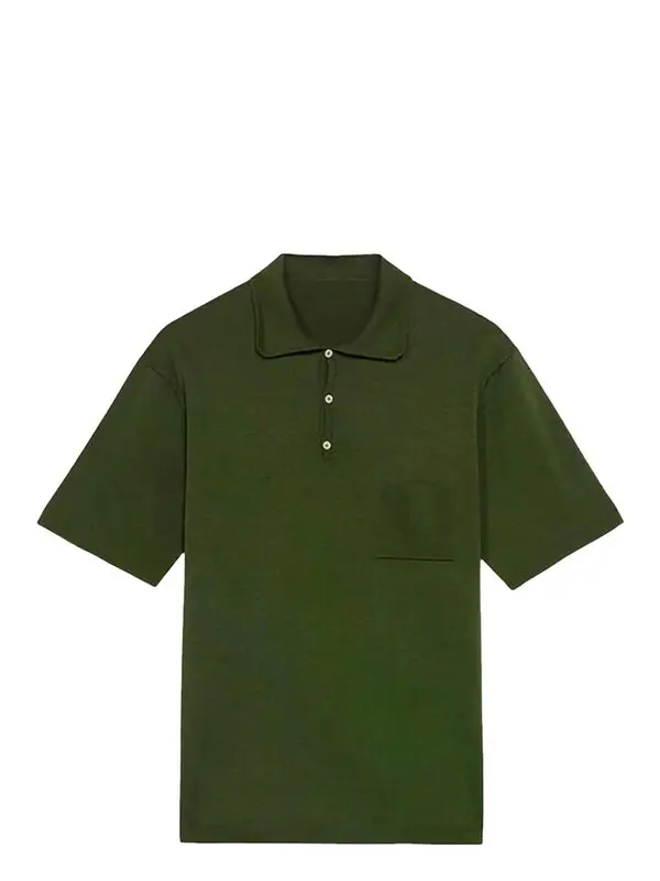 FORTELA Chris Pocket Short-sleeve Polo Shirt - Green