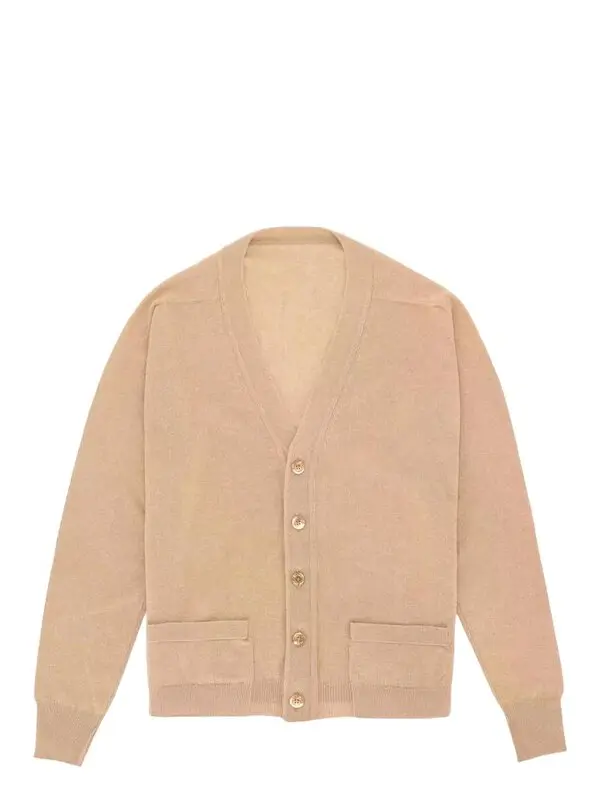 FORTELA Lynch V-neck Cardigan - Neutrals