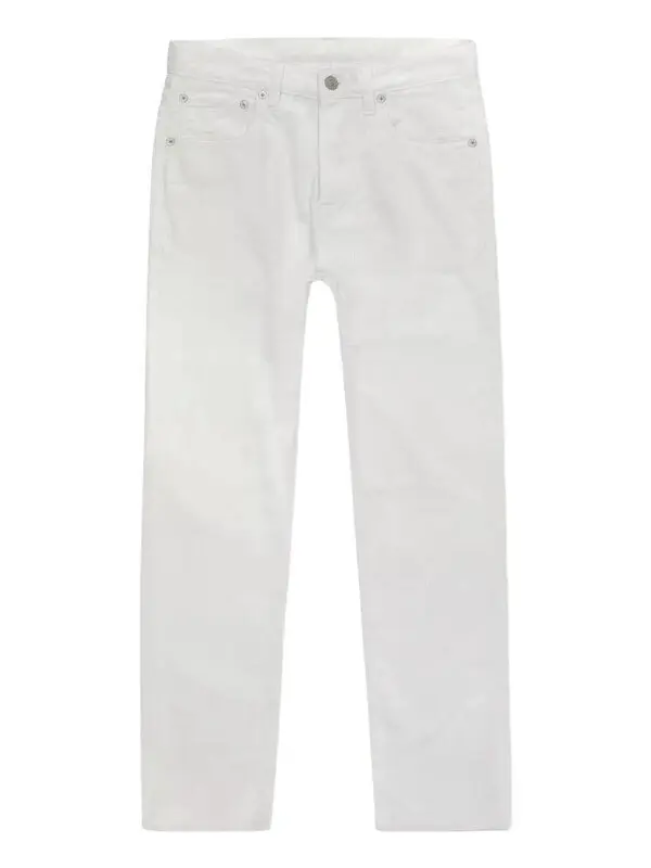 FORTELA Five-pocket Corduroy Trousers - White