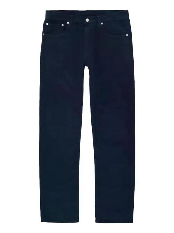 FORTELA 965 John Corduroy Five-pocket Trousers - Blue