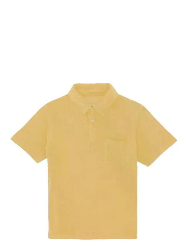 FORTELA Missourim Pocket Button Polo Shirt - Yellow