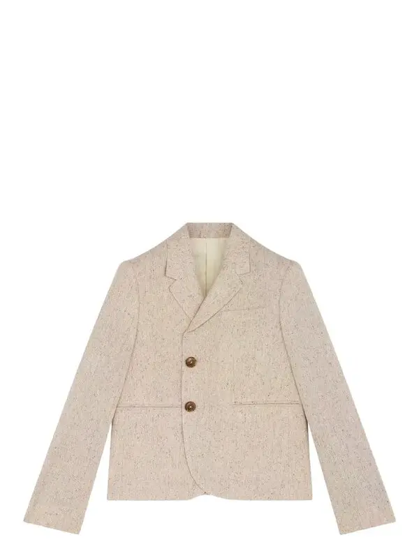 FORTELA Welt-pocket Single-breasted Blazer - Neutrals