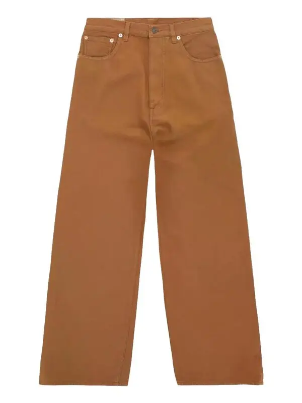 FORTELA Jaron Wide-leg Trousers - Brown