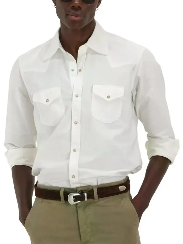 FORTELA Tex Flap-pocket Shirt - White