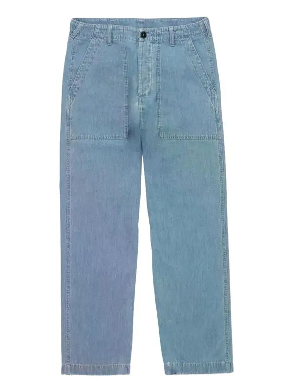 FORTELA Patch-pocket Jeans - Blue