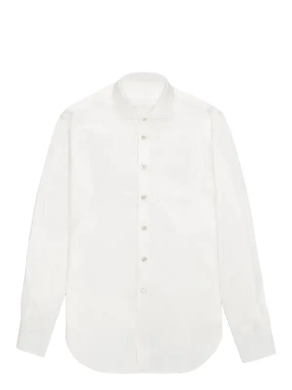 FORTELA Button Cotton Shirt - White
