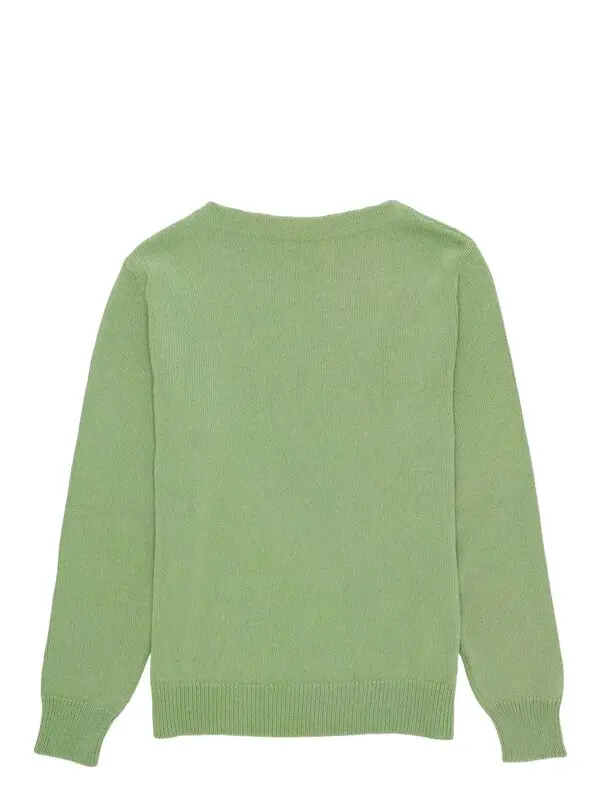 FORTELA Noah Boat-neck Sweater - Green
