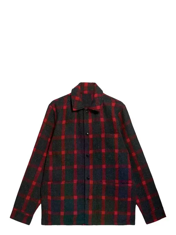 FORTELA Steck Checked Shirt - Grey