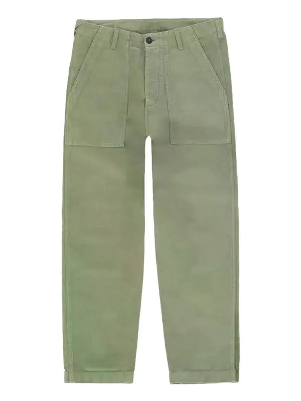FORTELA Patch-pocket Trousers - Green