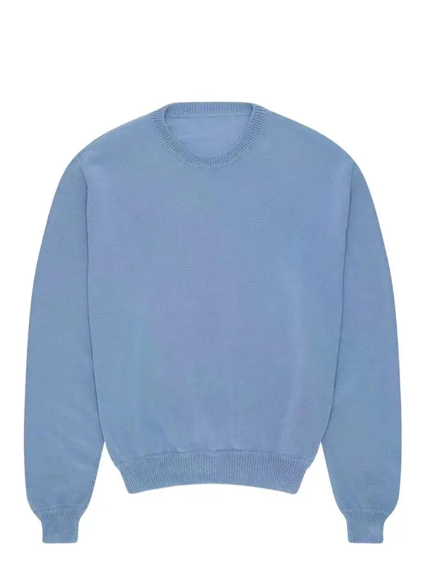 FORTELA Ribbed Crew-neck Sweater - Blue
