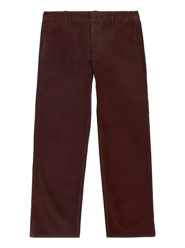 FORTELA Jamie Welt-pocket Corduroy Trousers - Red