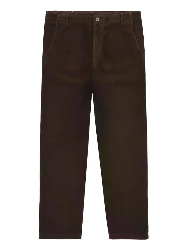 FORTELA Hector Button Trousers - Brown