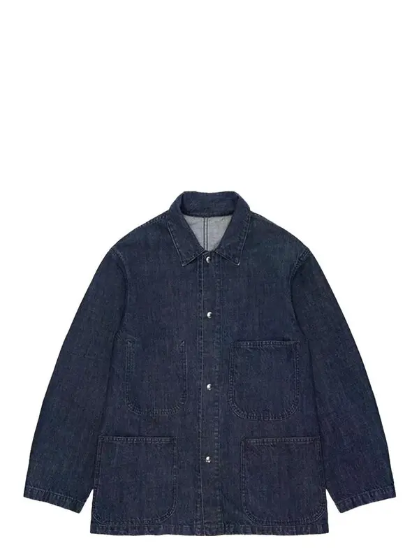 FORTELA Denim Chore Jacket - Blue
