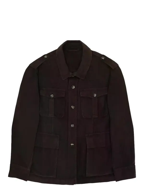 FORTELA Owen Front-pockets Jacket - Brown