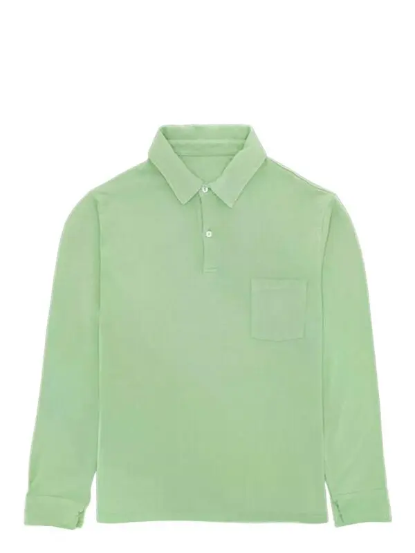 FORTELA Missouril Long-sleeve Polo Shirt - Green