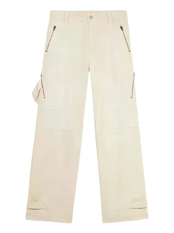 FORTELA Juniat Wide-leg Trousers - Neutrals