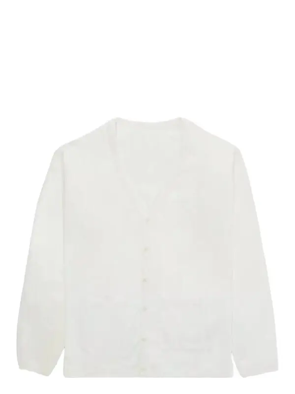 FORTELA Front-pocket Cardigan - White