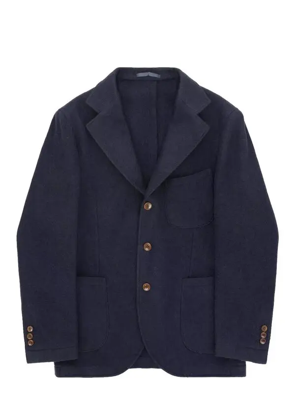 FORTELA Single-breasted Blazer - Blue