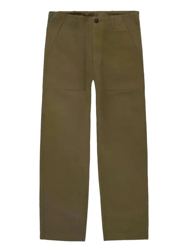 FORTELA Patch-pocket Trousers - Green