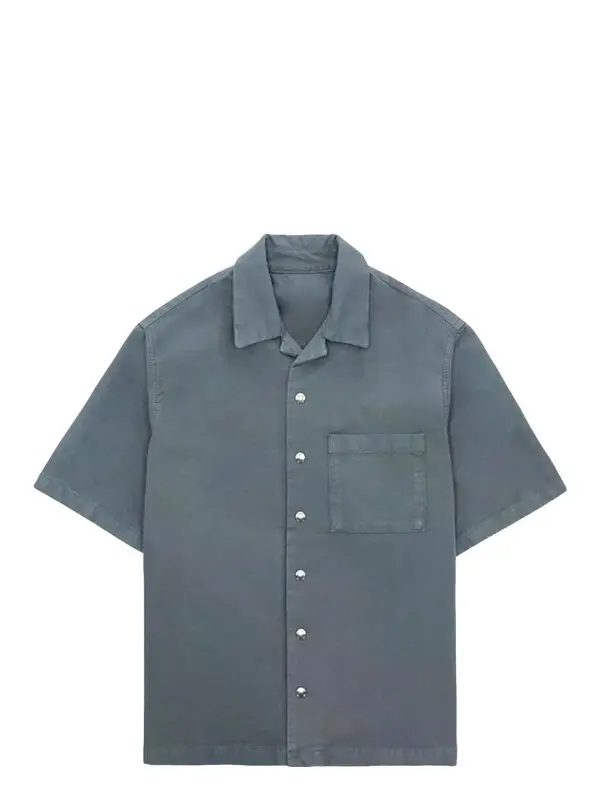 FORTELA Bowling Short-sleeve Shirt - Blue