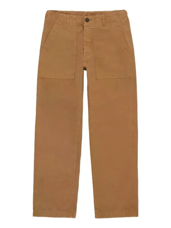 FORTELA Canvas Trousers - Brown