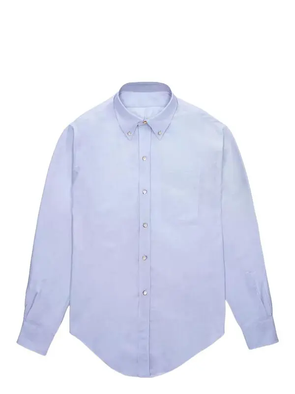 FORTELA King Buttoned Oxford Shirt - Blue
