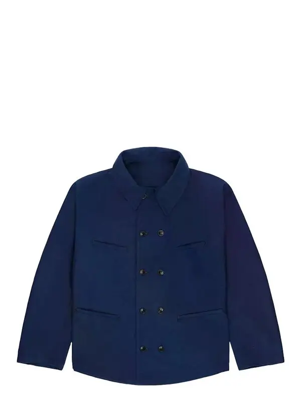 FORTELA Perno Double-breasted Jacket - Blue