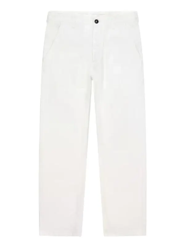 FORTELA Patch-pocket Trousers - White