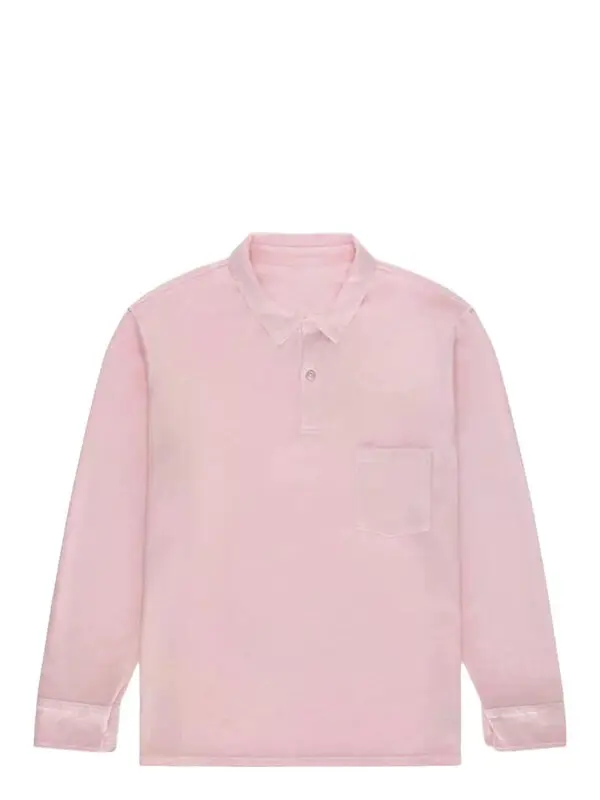 FORTELA Cotton Pocket Polo Shirt - Pink
