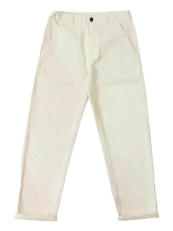 FORTELA Cotton Trousers - White