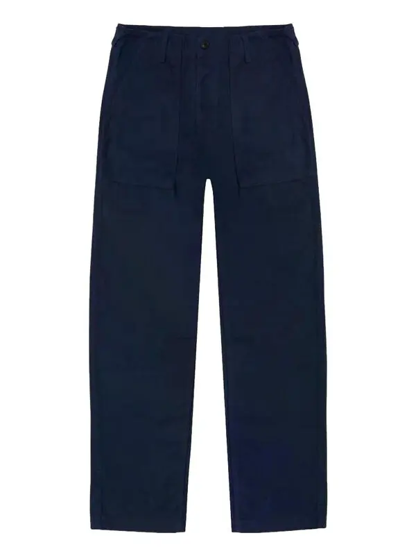FORTELA Patch Pocket Trousers - Blue