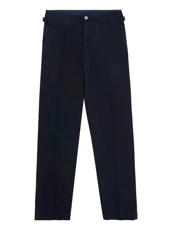 FORTELA Oklahoma Pleat Trousers - Blue