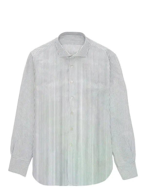 FORTELA Jack Striped Oxford Shirt - White
