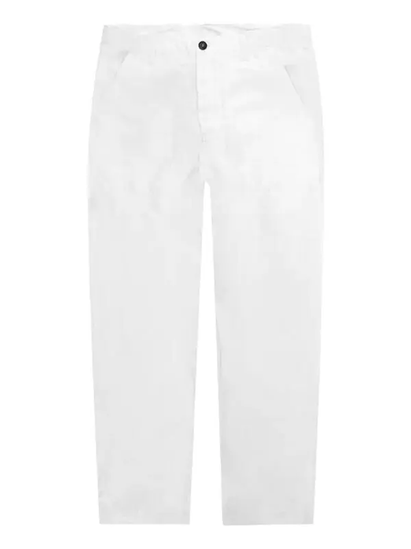 FORTELA Buttoned Trousers - White