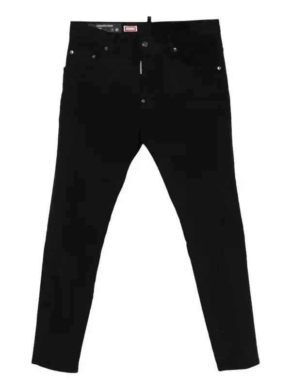 Dsquared2 Skater Button-up Jeans - Black