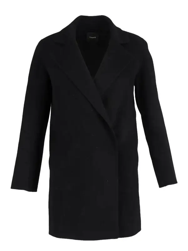 Theory Wool Coat - Black