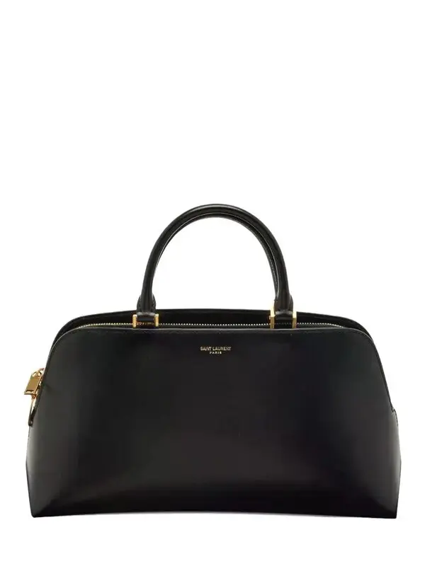 Saint Laurent Sac De Jour Leather Tote Bag - Black