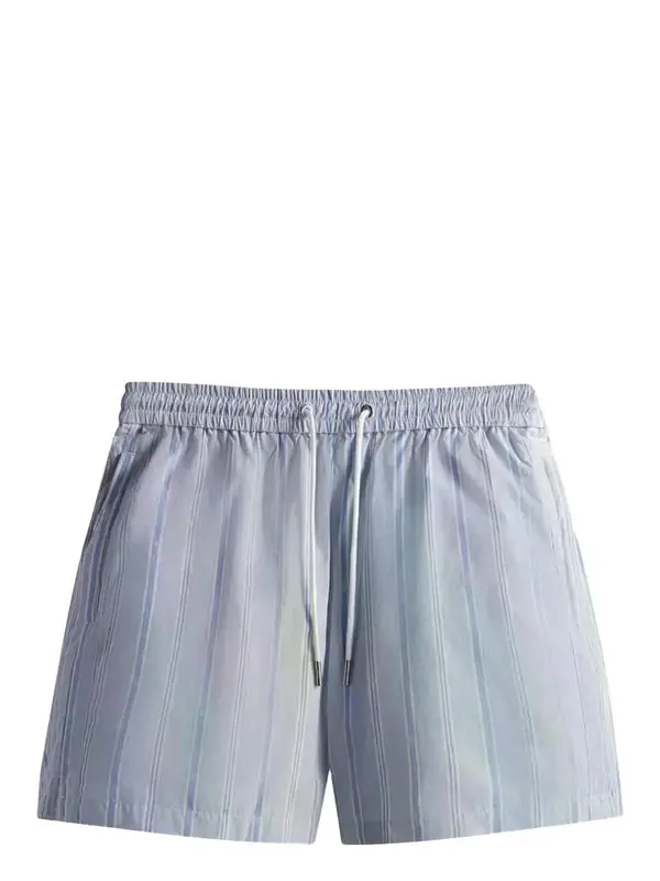 Kith Striped Pattern Shorts - Blue
