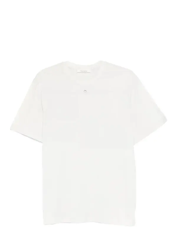 CRAIG GREEN Hole-detail T-shirt - Neutrals