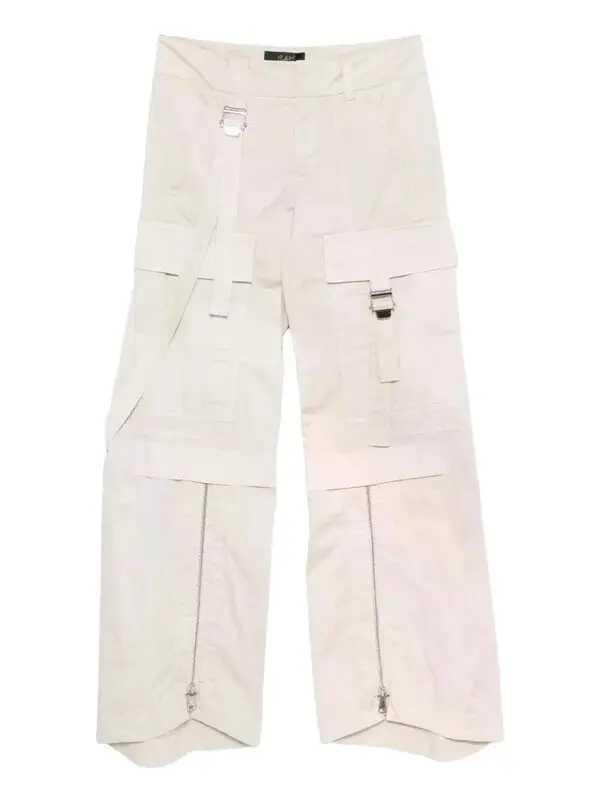 Seafarer Strap Zip Trousers - Neutrals