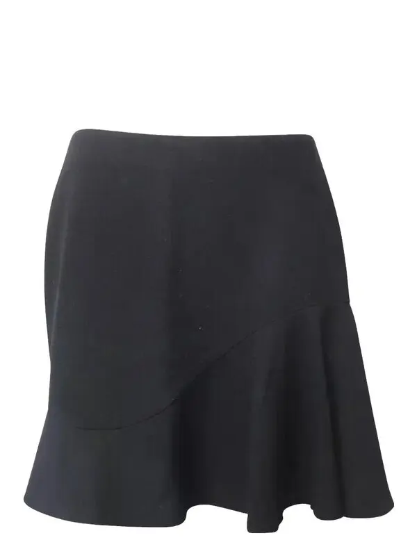 Alexander McQueen Ruffled Mini Skirt - Black