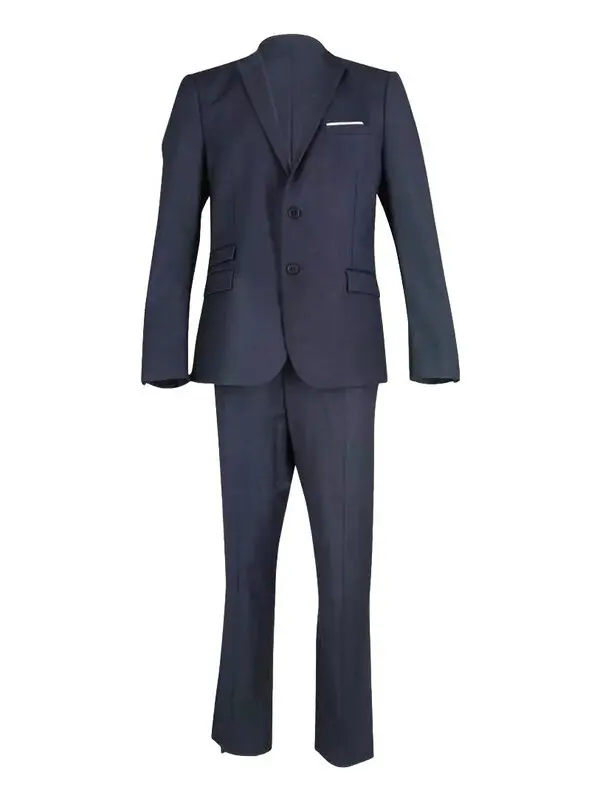 The Kooples Single-breasted Wool Suit - Blue